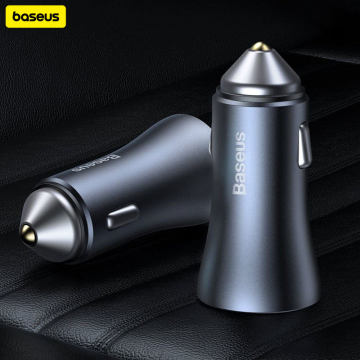 Baseus Golden Contactor ProDual Quick Charger Car Charger U+C 40W CCJD ...