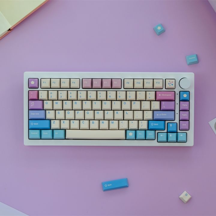 【Keycap Only】GMK Fairy Keycap 129 Keys Cherry Profile PBT Five-Sided ...