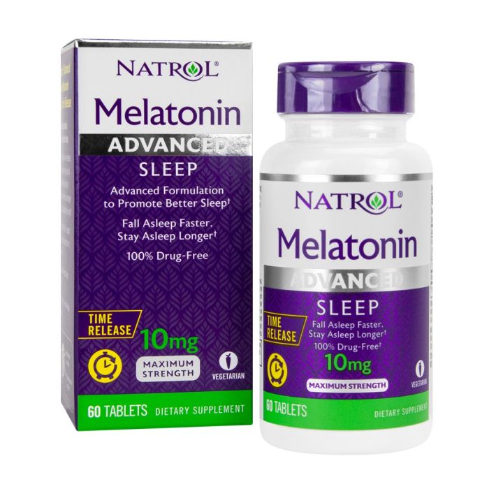 Natrol 10 mg Time Release, Dietary Supplement to Minimize Wake Ups ...