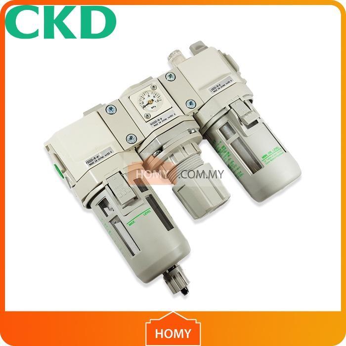 CKD C3000-8 FRL Integrated Air Filter Regulator and Lubricator 1/4 ...