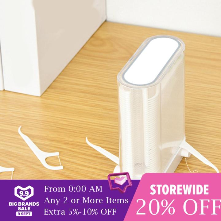 CUTICATE Automatic Floss Storage Box Portable Dispenser for Bathroom ...