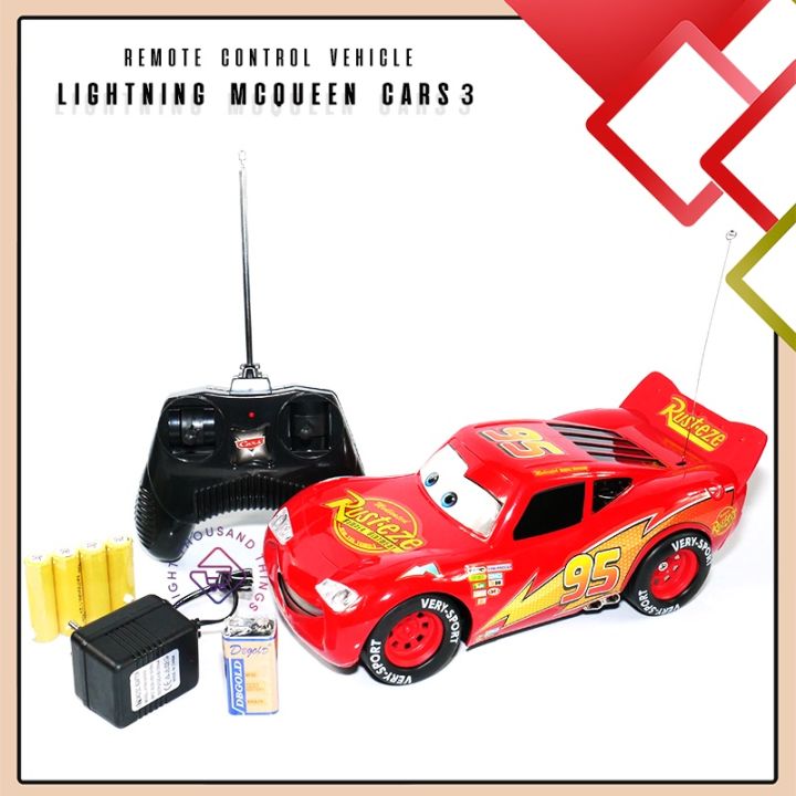 Lightning McQueen Remote Control Vehicle Cars 3 | Lazada PH