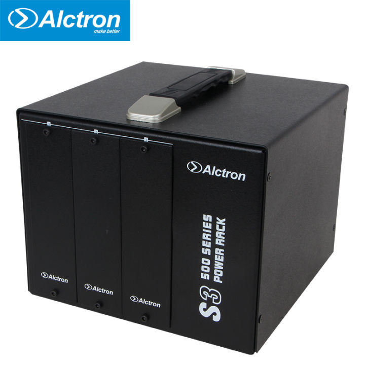 Alctron S3 3-Channel Power Rack,500 Series Modules Phantom Power And ...