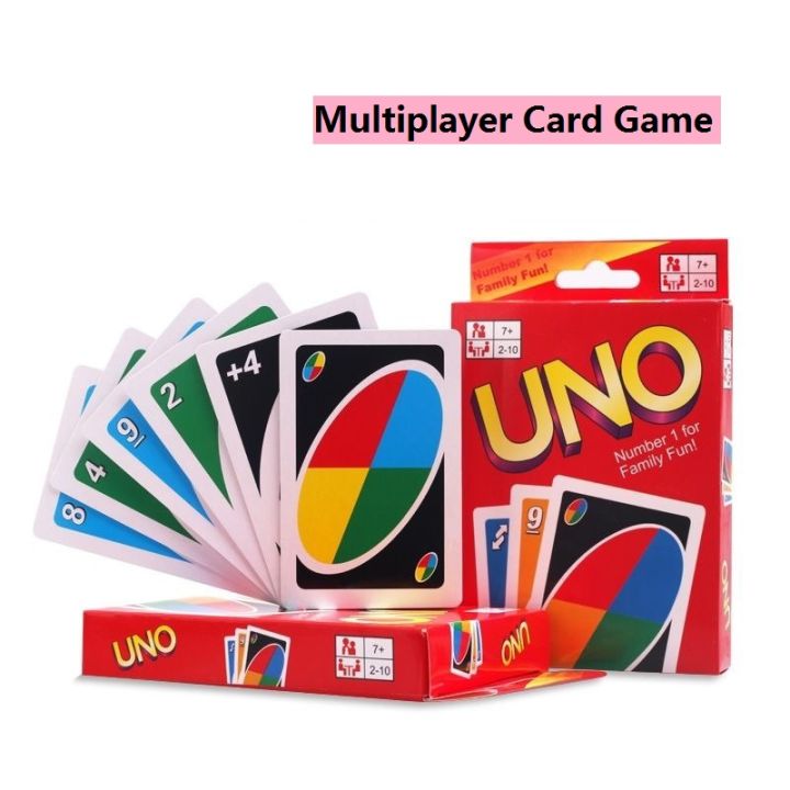 Card Game UNO Multi Design 2-10 Player Family Collection Board Game ...