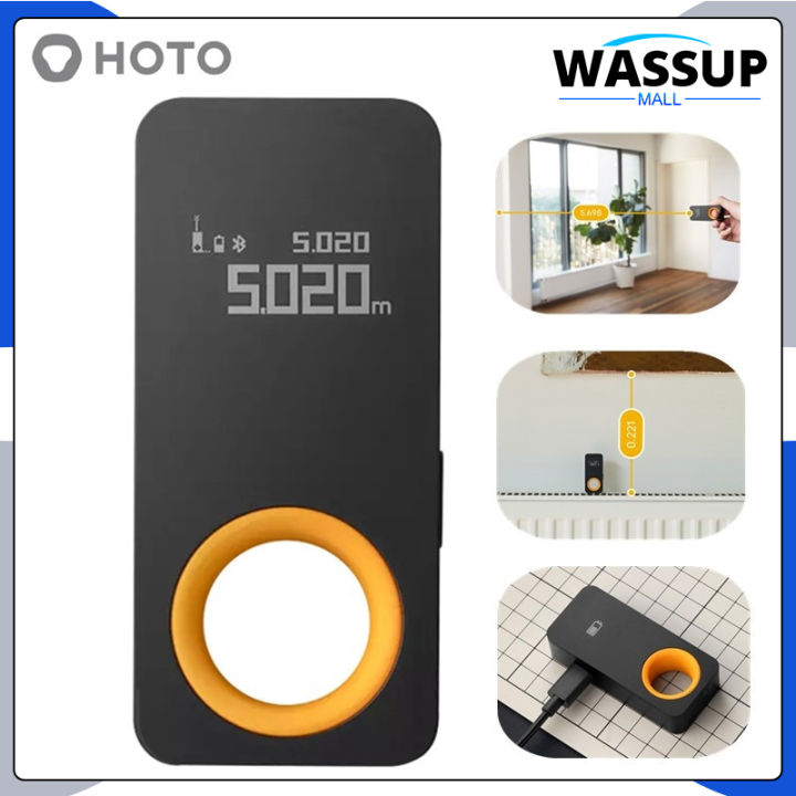 WASSUP Original Xiaomi HOTO™ 30 Meter laser measure ruler smart ...