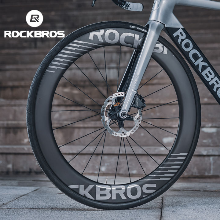 ROCKBROS Carbon Fiber Wheelset Lightweight Disc Brake RIM Brake ...