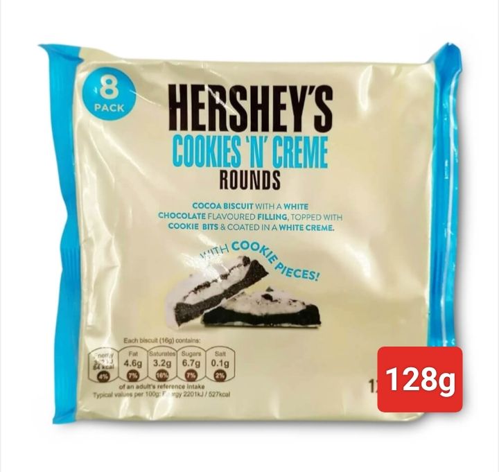 Hershey's Cookies N' Cream Rounds 128g | Lazada PH