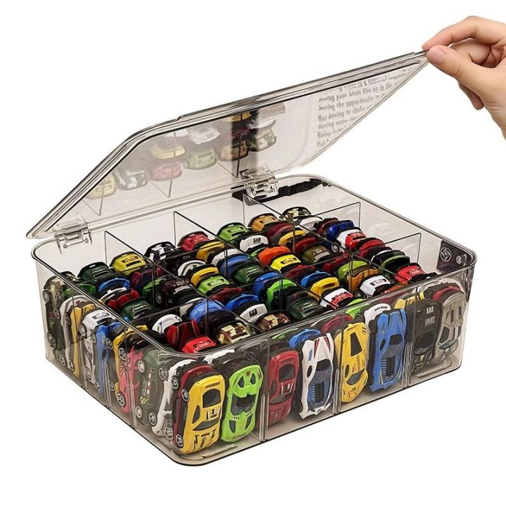 Domeka Display Box Acrylic Car Model Display Stand Small Train Model ...