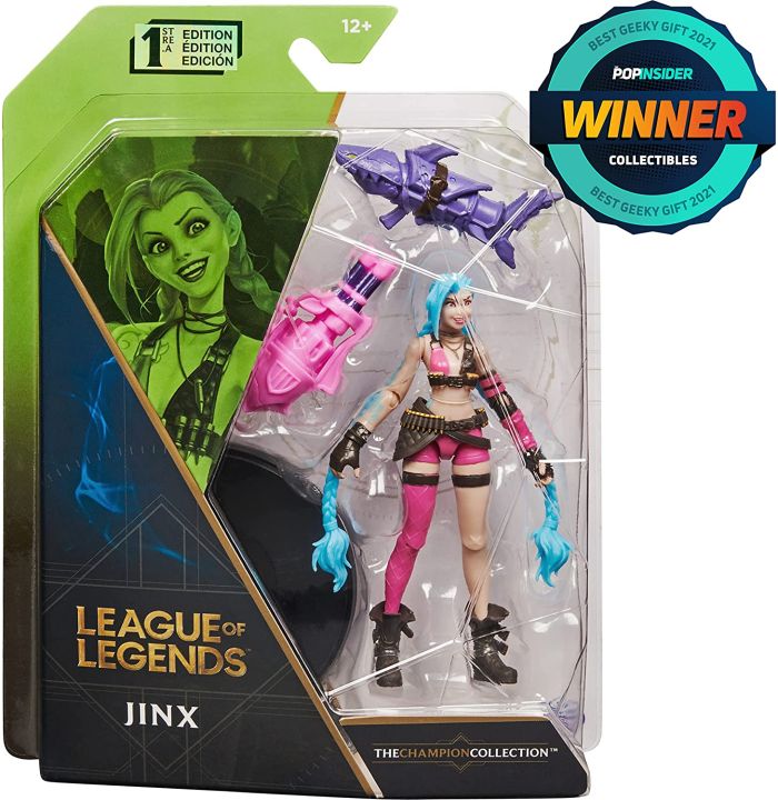 League Of Legends 4" Figure Jinx Toys for Boys - (Dented Box Sale ...