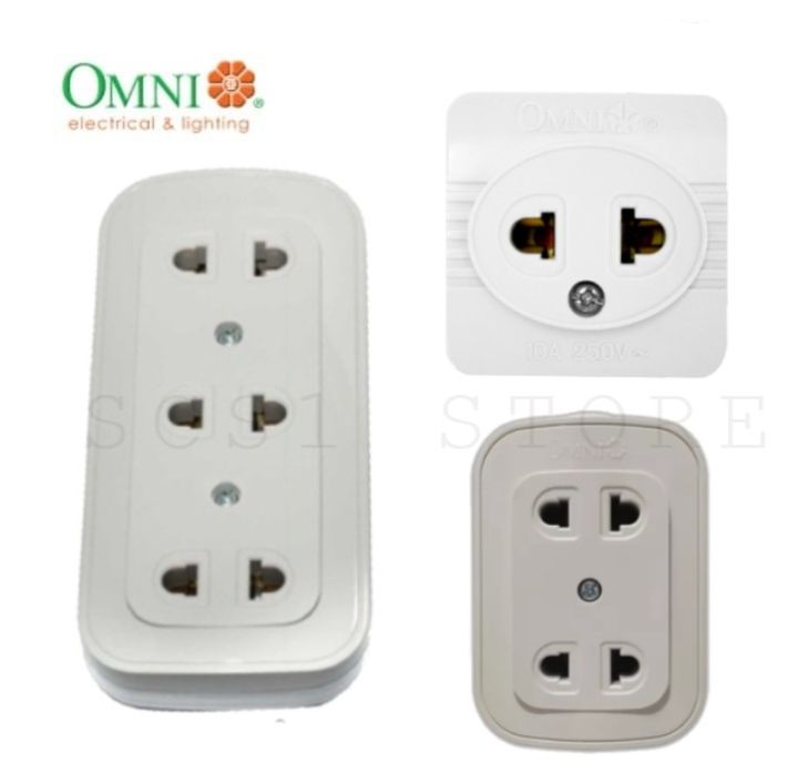 OMNI SURFACE CONVENIENCE OUTLET WS0-001/ WSO-002 / WSO-003 | Lazada PH