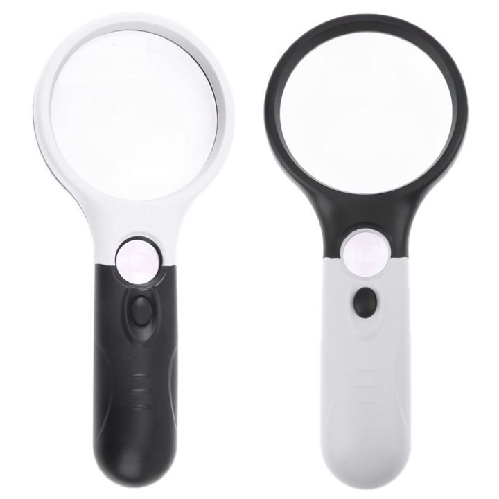 2in1 Magnifier Kaca Pembesar Dengan Lampu 3 LED Untuk Membaca ...