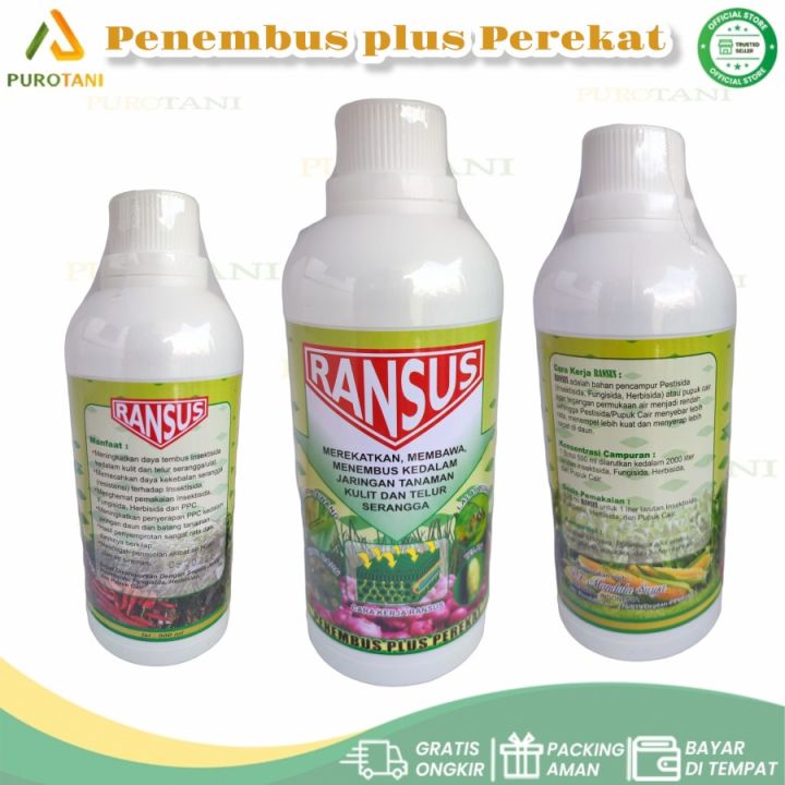 Perekat penembus Ransus 500ML Pencampur Insektisida Fungisida | Lazada ...