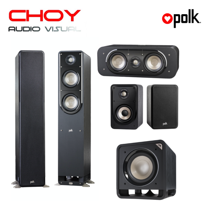 Polk Audio S50 Signature 5.1 Home Theater Speaker Package | Lazada