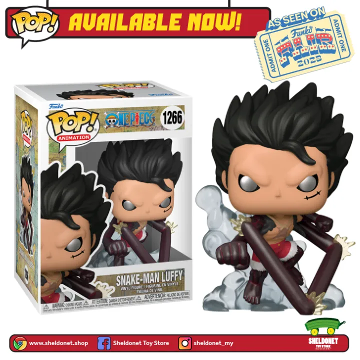 [IN-STOCK] Funko Pop! Animation: One Piece - Snake-Man Luffy [FUNKO ...