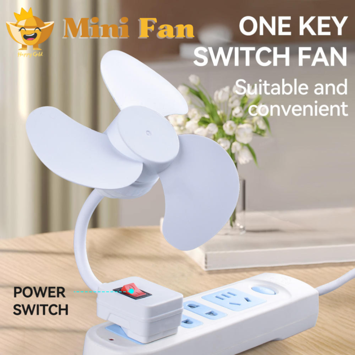 𝓗𝓖 Mini Ceiling Fan 360 ° Flexible Hose Extension Fan With Socket One ...