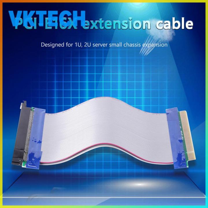 PCIE X16 PCI Express Riser Extender Card Adapter Extension Power Cord ...