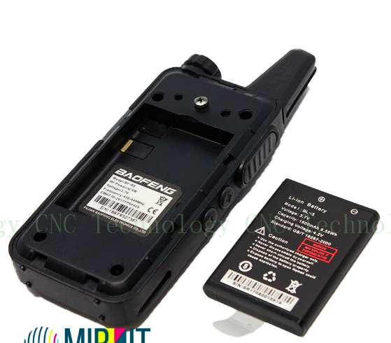 Original BaoFeng Li-ion Battery For BF R5 Cignus XT2 3.7V 1500Mah Two ...