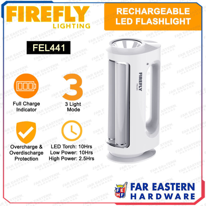 FIREFLY Rechargeable LED Emergency Light Flashlight | Lazada PH