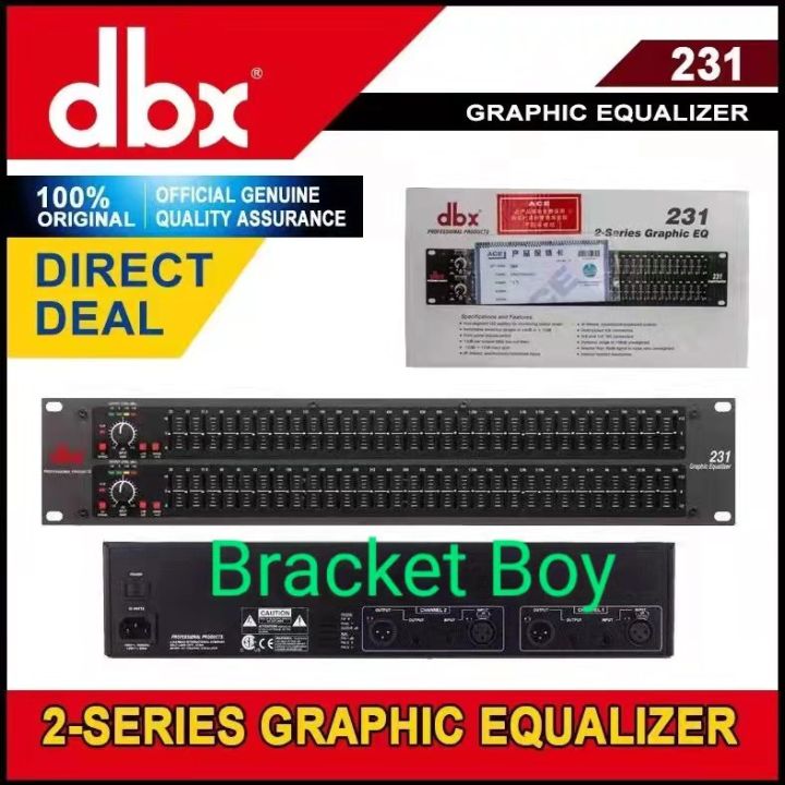 DBX 231 Dual Channel 31-Band Graphic Equalizer | Lazada PH
