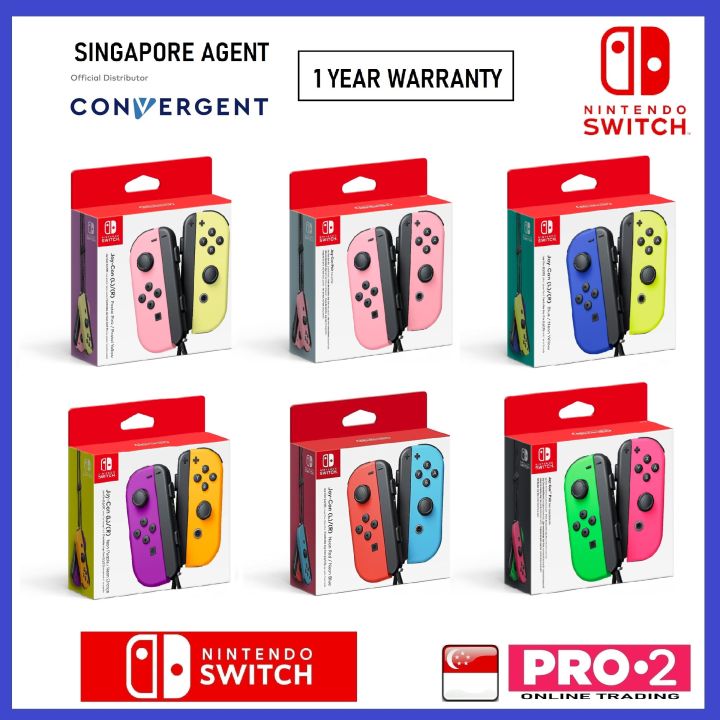 Nintendo Switch Official Joy-Con Controllers 100% Original & Supports ...