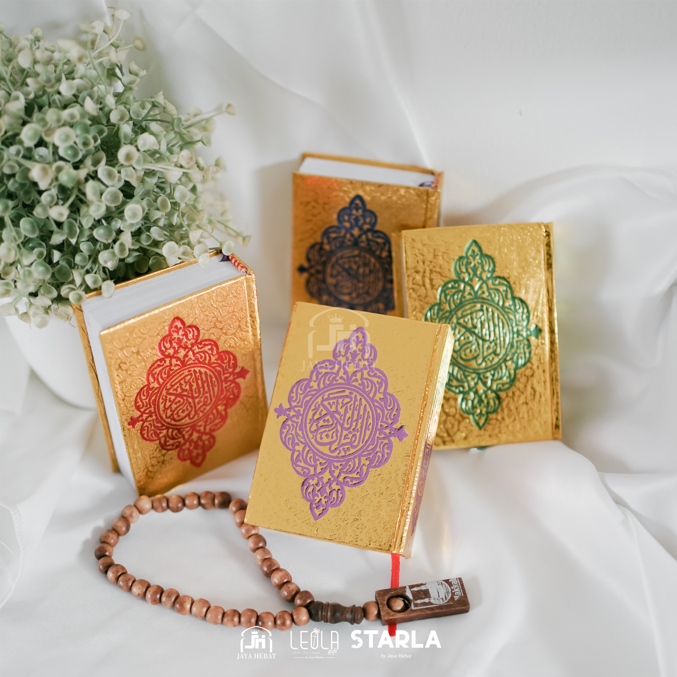 Al Quran Emas Saku / AlQuran Mini Gold / Alquran Saku Cover Emas / Qur ...