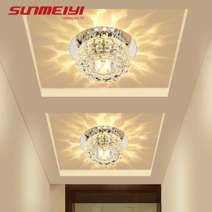 LED Ceiling Lamp Crystal Modern Ceiling Lights for Indoor Livingroom ...