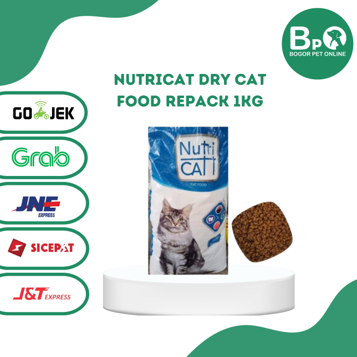 nutricat nutri cat dry food REPACK 1kg - makanan kucing murah ...