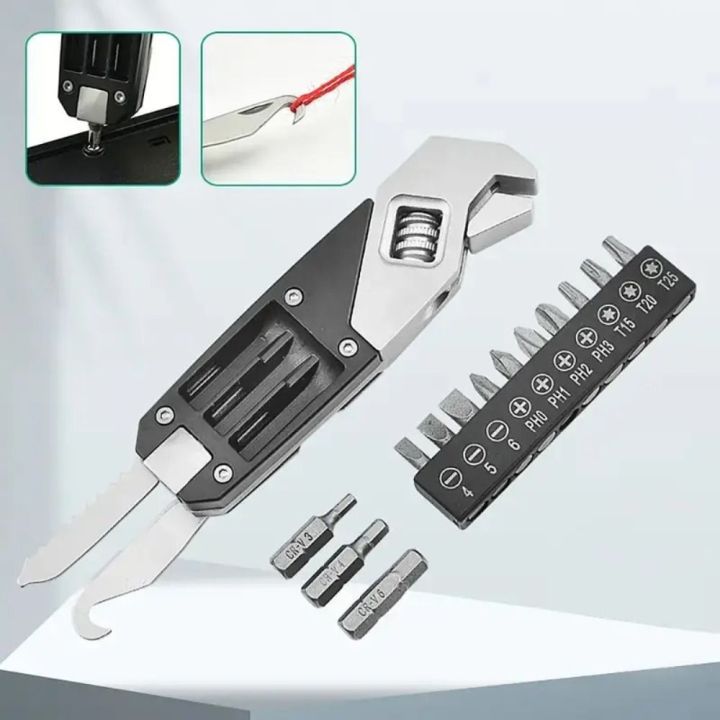 SDFBN ชุดหัว ประแจปรับได้ หกเหลี่ยมแบบหกเหลี่ยม ประแจอัลเลน คีมพับรวม ...