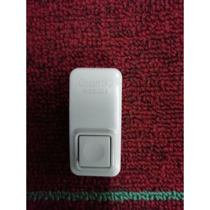 Omni Surface Type Bell Push Button / Doorbell Switch WSB-004 | Lazada PH