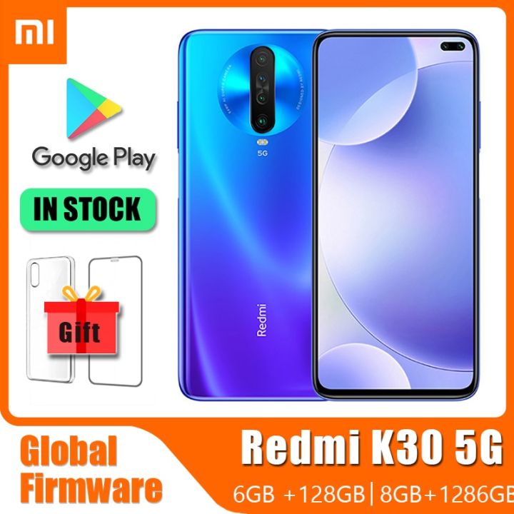 โทรศัพท์มือถือ5G K30 Xiaomi Redmi/สมาร์ตโฟน Xiaomi Poco X2 64MP 4500MAh Snapdragon 730G + รอม ...