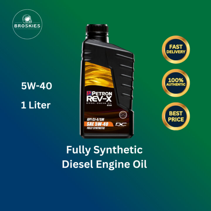 2024 Petron Rev-X RX800 Fully Synthetic Diesel Engine Oil SAE 5W-40 ...