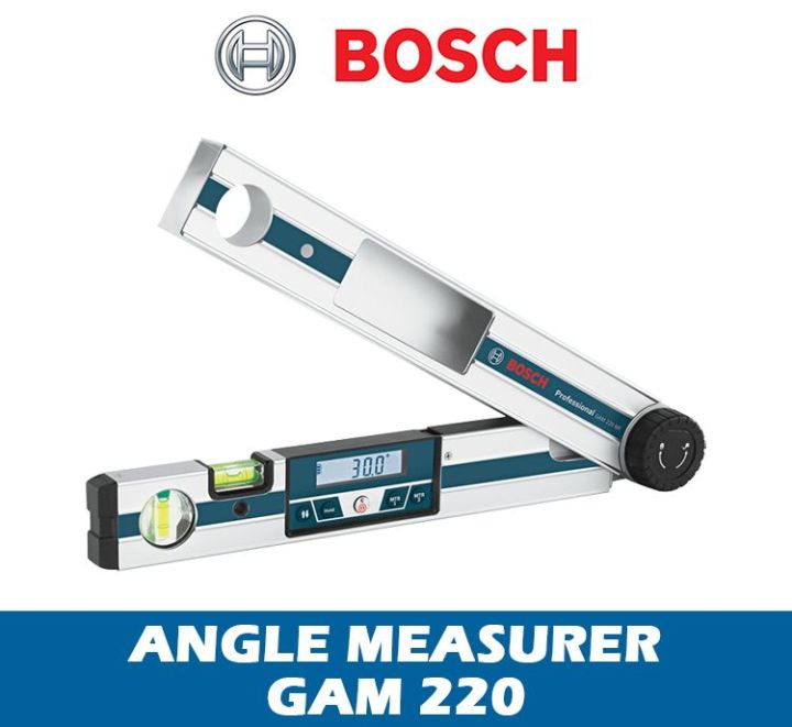 BOSCH GAM220 / GAM 220 PROFESSIONAL ANGLE MEASURER 220 DEGREE [ BOSCH ...