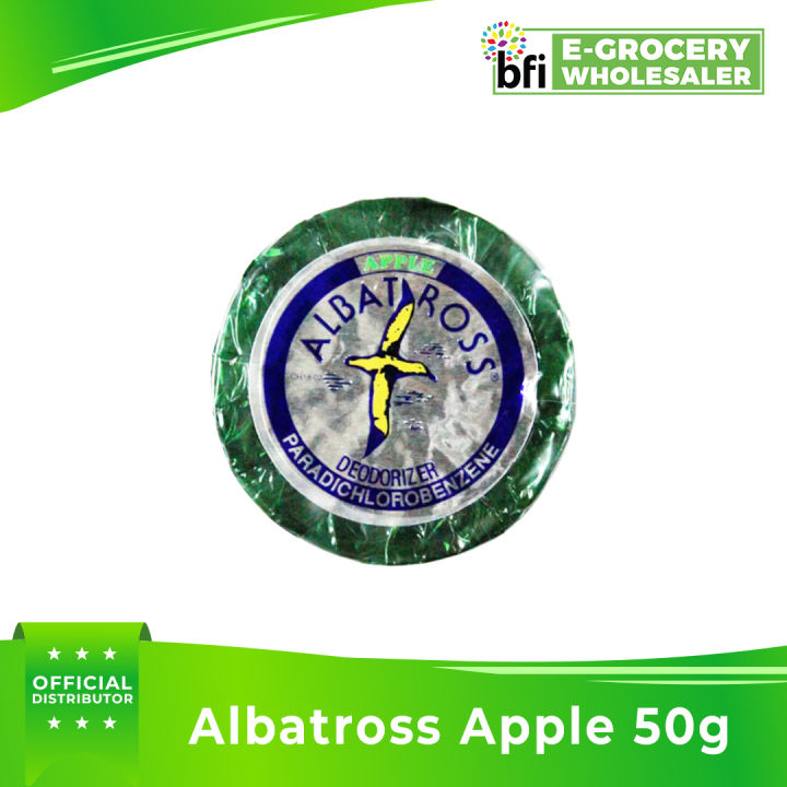 BFI Albatross Bathroom Deodorizer Apple 50g Refill [SAME-DAY AVAILABLE ...