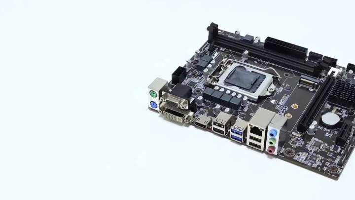 LGA1151 Desktops Motherboard 100M Network Micro-ATX DDR4 Motherboard ...