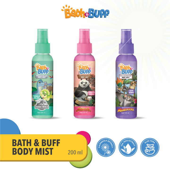 Bath & Buff Body Mist 100 ML | Body Mist Anak Farpum Anak | Lazada ...