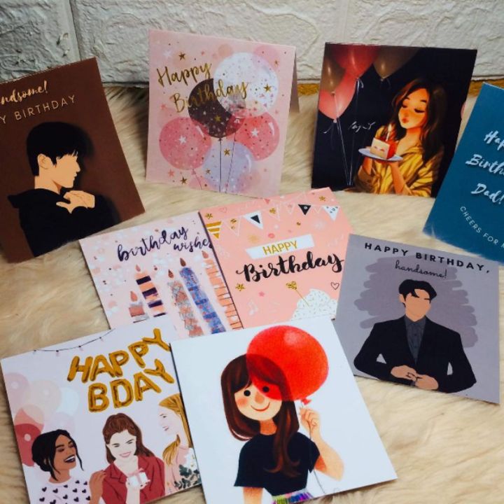 Birthday Greeting Cards - diff variations | Lazada PH