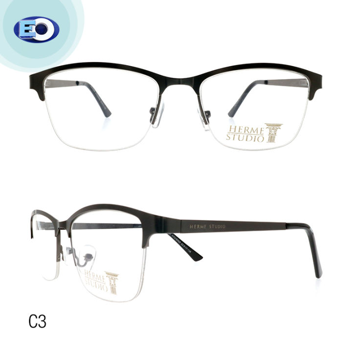 EO Herme Studio HS19906 Frame with Free Multicoated Lens / Non-graded ...