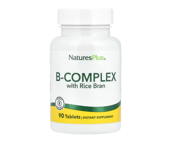 Nature's Plus, B-Complex with Rice Bran, 90 Tablets | Lazada Singapore