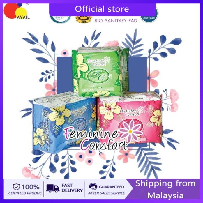 【100% ORIGINAL】AVAIL FC BIO SANITARY PADS - PANTY LINER / DAY USE ...