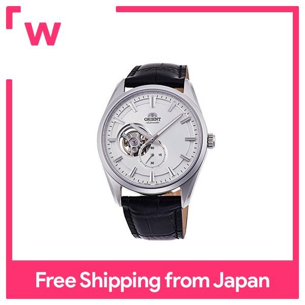 ORIENT Contemporary semi skeleton small second watch mechanical white ...