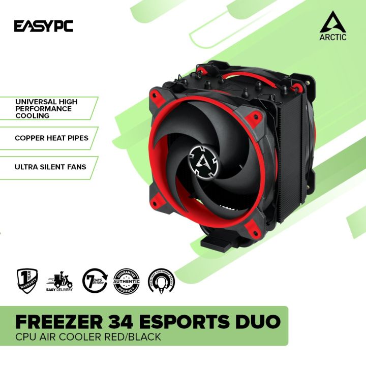 EasyPC | Arctic Freezer 34 eSports DUO CPU Air Cooler Grey/Black, Grey ...