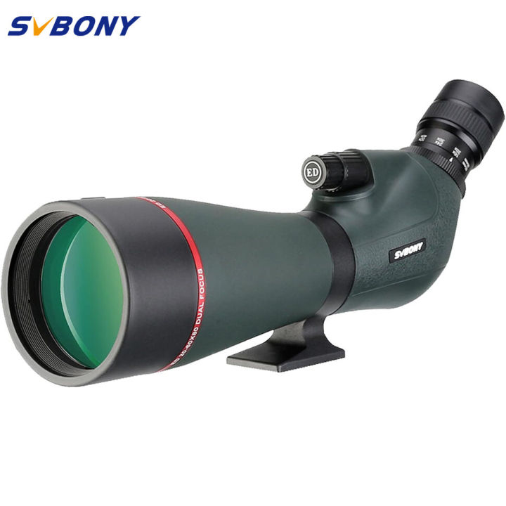 Svbony SV406P ED Monocular Spotting Scopes 20-60x80 ED Glasses HD Dual ...