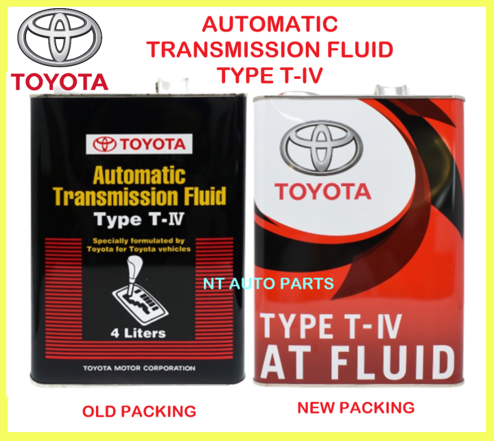*NEW PACKING* Toyota ATF Type IV T4 4L Automatic transmission Fluid ...