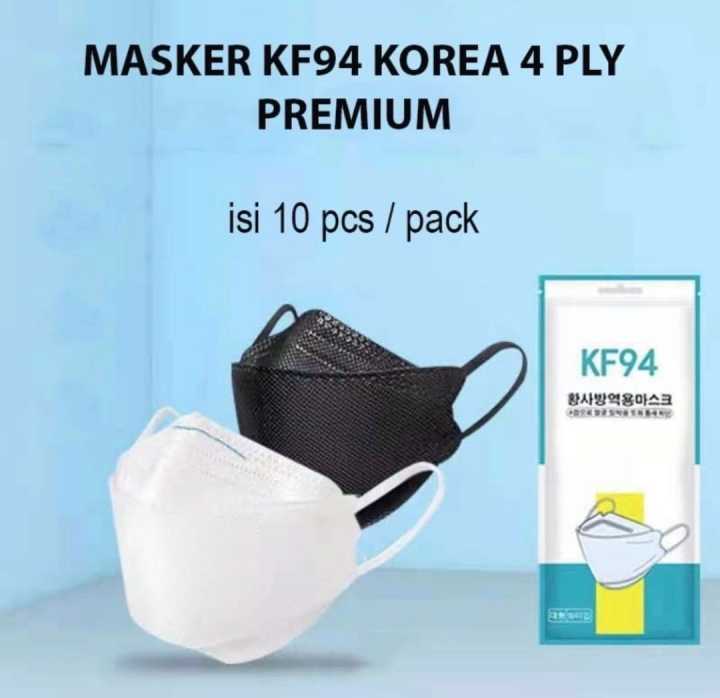 Masker KF94 Earloop isi 10 pcs per pack | Lazada Indonesia