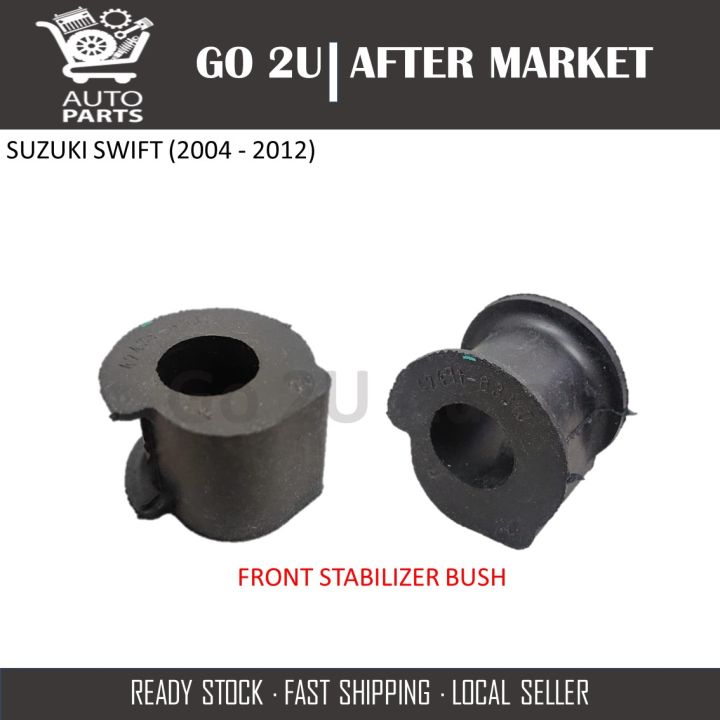 FRONT STABILIZER BUSH 1SET 2PCS RUBBER -42431-63J10 SUZUKI SWIFT RS415 ...