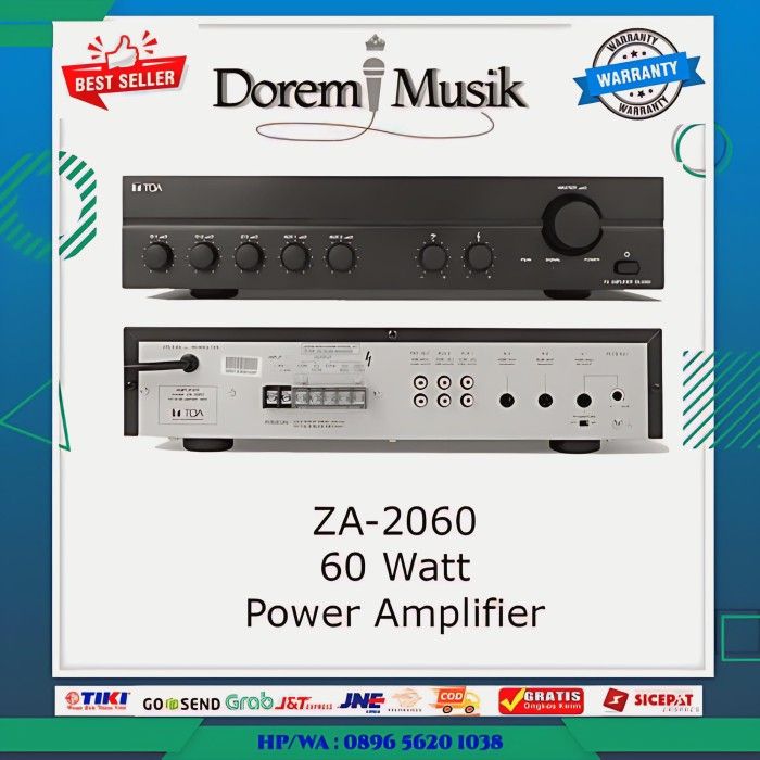Power Amplifier TOA ZA 2060 | Lazada Indonesia