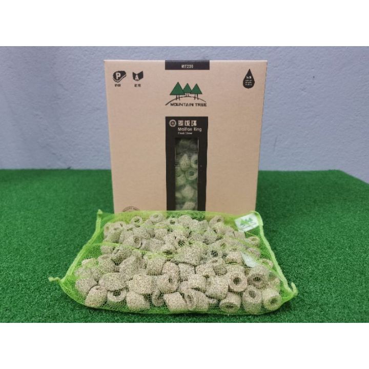 Mountain Tree Maifan Ring 500g 1L(Loose). High Porosity Bio Media. Pond ...