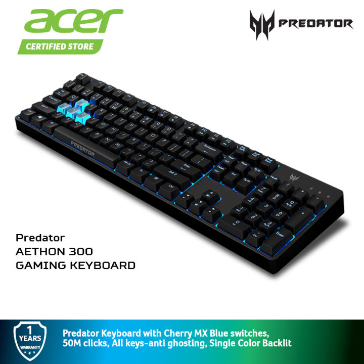 Acer Predator Aethon 300 Gaming Keyboard - NP.KBD1A.024 | Lazada