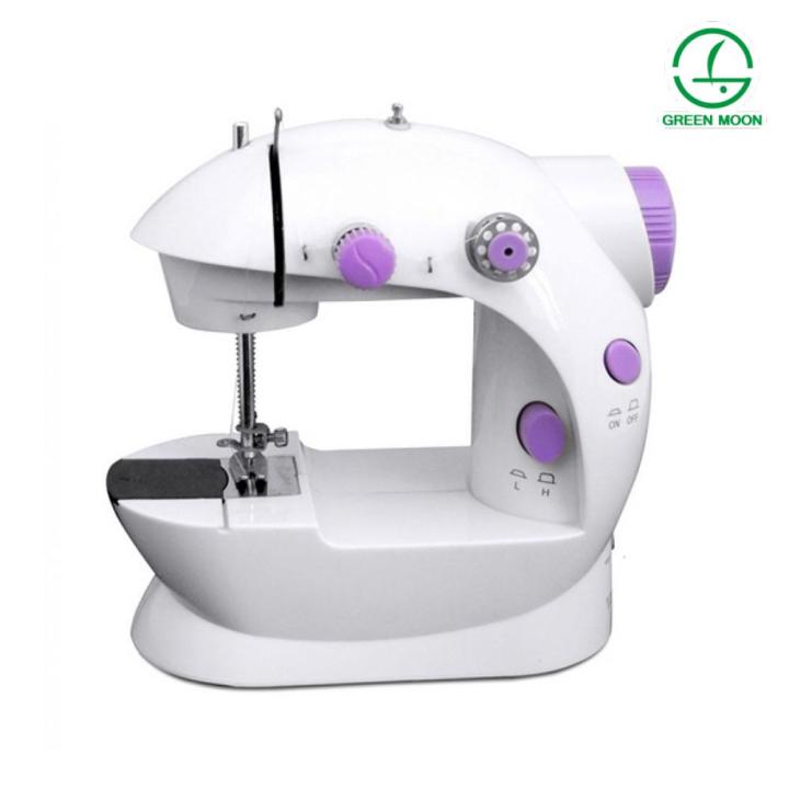 GREENMOON Portable Handheld Mini Electric/Charger Sewing Machine Double ...