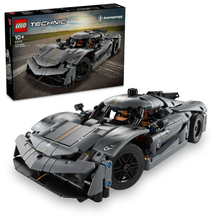 [BrickStory] LEGO Technic Koenigsegg Jesko Absolut Grey Hypercar (42173 ...